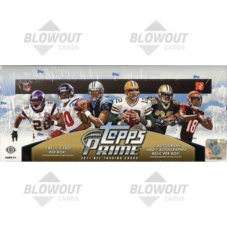 2011 Topps Prime Football Hobby Box