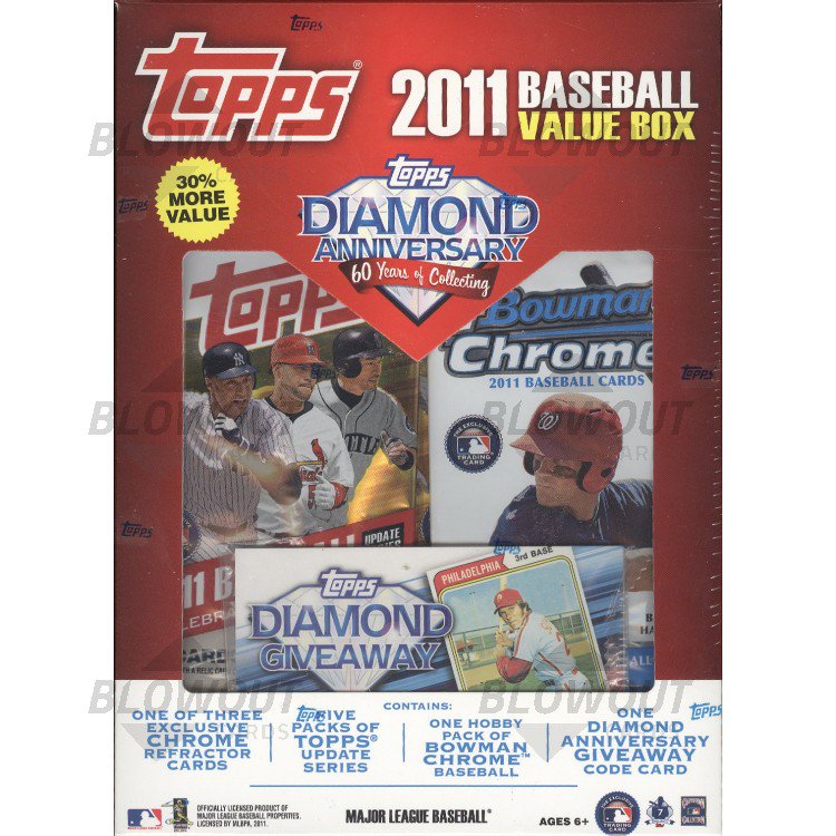 2011 Topps Baseball Value Box
