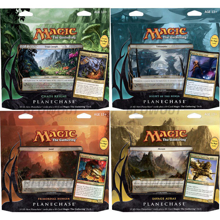 Magic the Gathering Planechase Game Pack Box