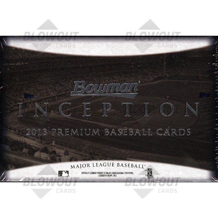 2013 Bowman Inception Baseball Hobby Box