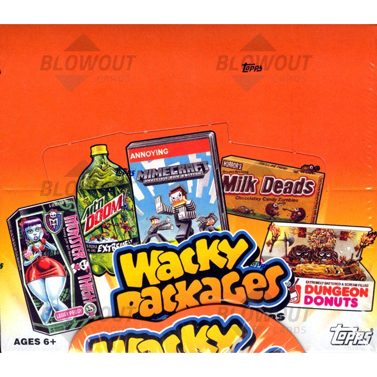 Topps Wacky Packages Series 10 Stickers 2013 - 8 Box Case