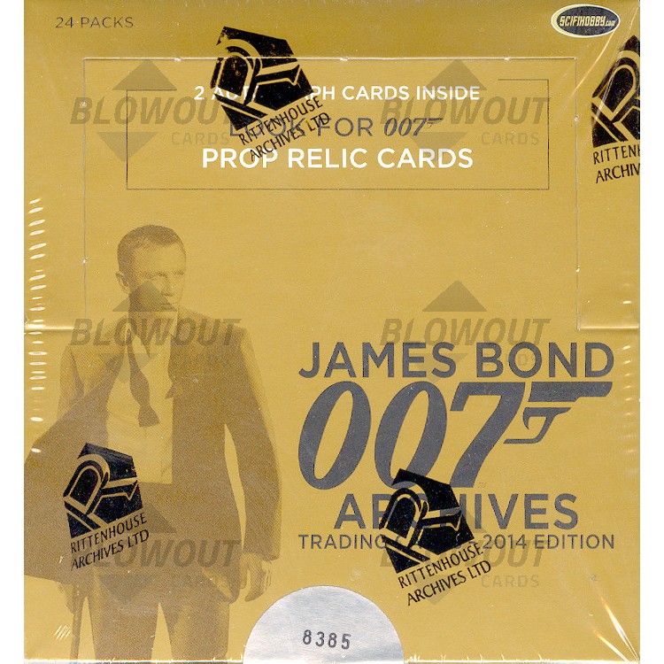 2014 James Bond Archives Trading Cards (Rittenhouse) Box