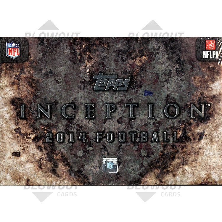2014 Topps Inception Football Hobby Box