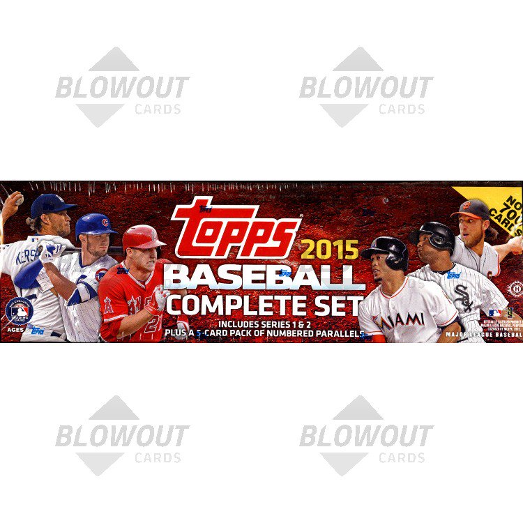 2015 Topps Complete Baseball Factory Set