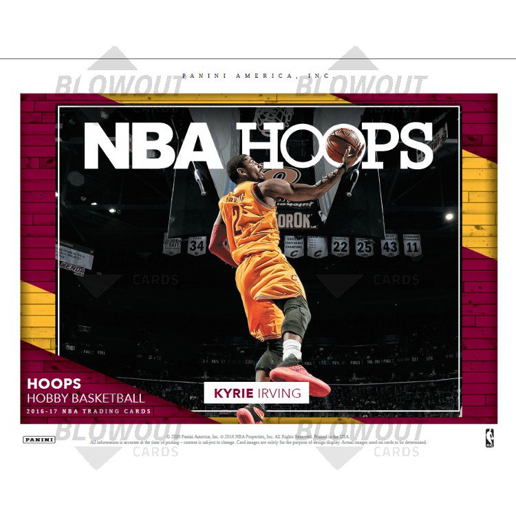2016/17 Panini NBA Hoops Basketball Hobby Box