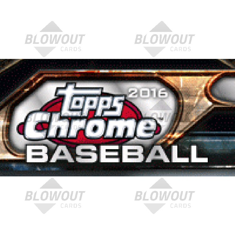 2016 Topps Chrome Baseball Hobby Box
