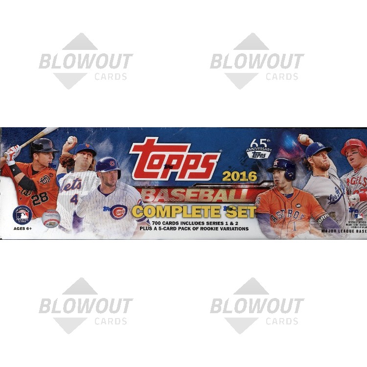 2016 Topps Complete Baseball Retail Factory Set