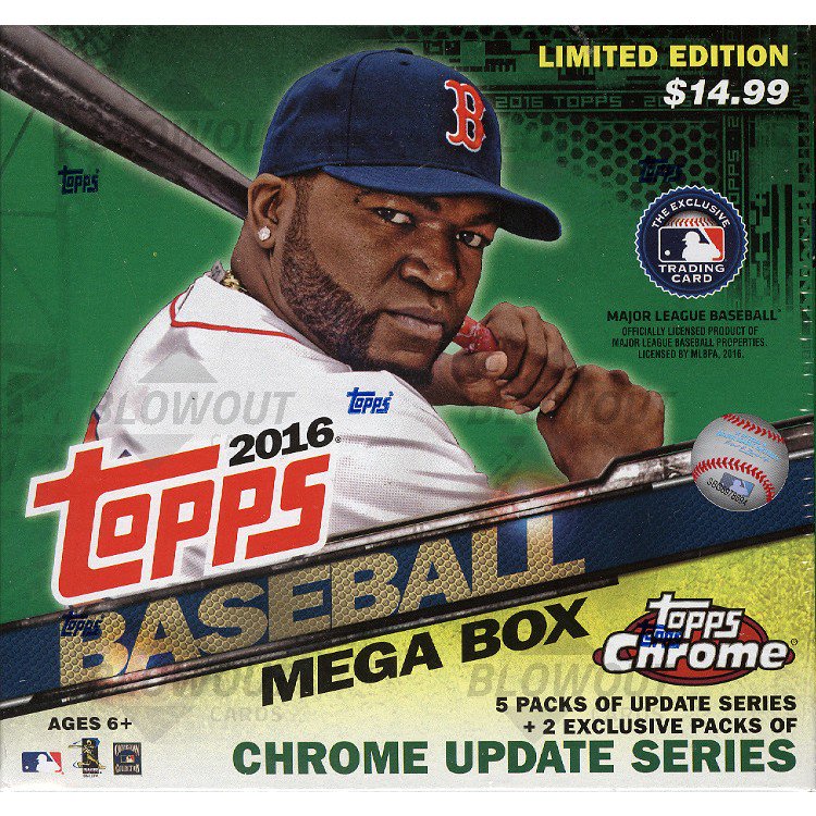 2016 Topps Mega Box Baseball - Box