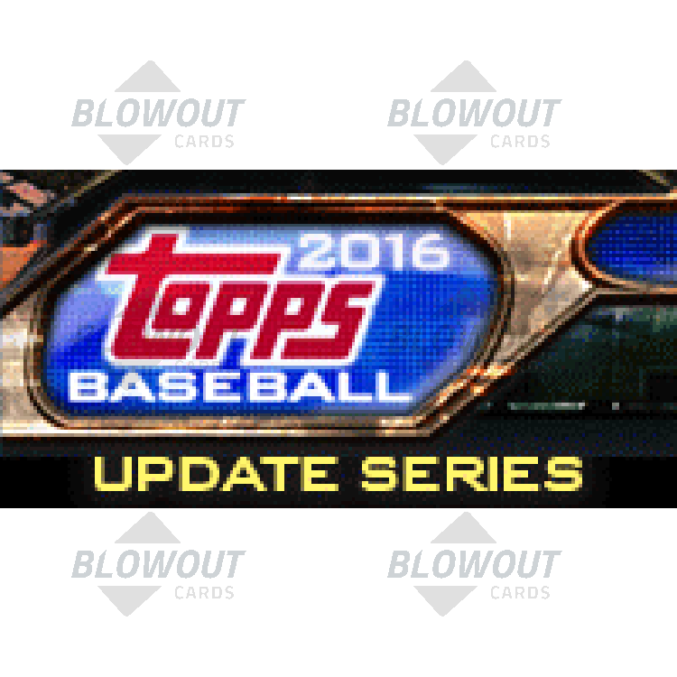 2016 Topps Update Series Baseball Jumbo 6 Box Case