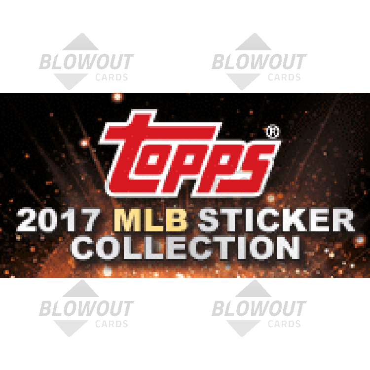 2017 Topps Sticker Collection Baseball Box