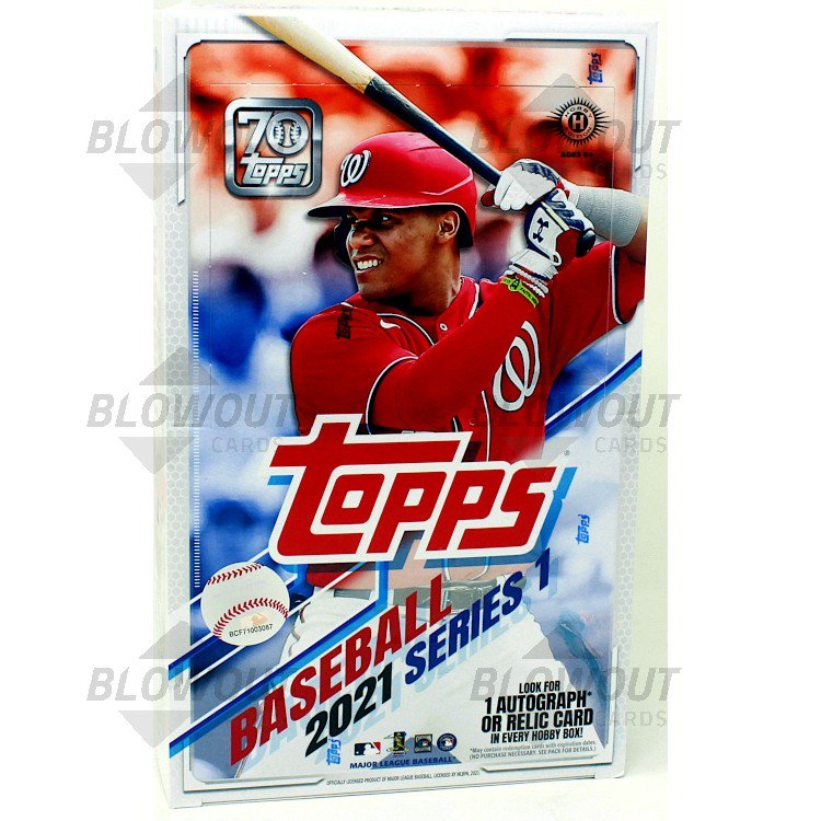 2021 Topps Series 1 Baseball Hobby Box