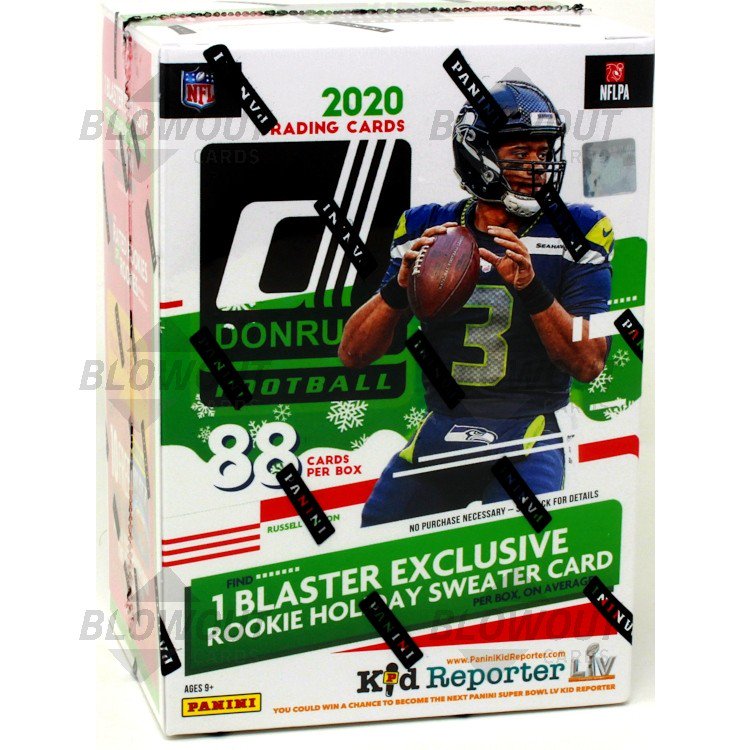 2020 Panini Donruss Holiday Football Blaster Box