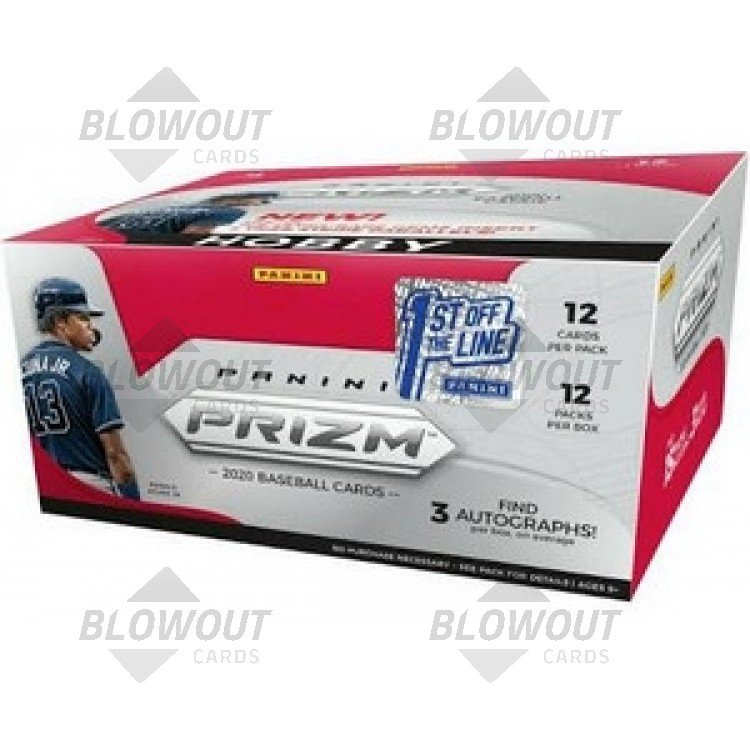 2020 Panini Prizm Baseball 1st Off The Line Hobby Box