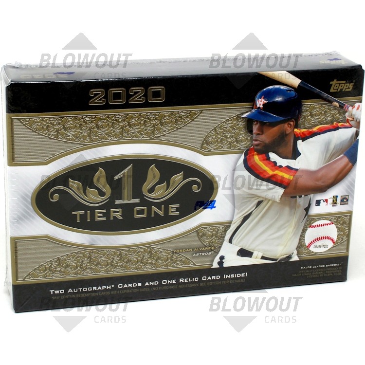 2020 Topps Tier One Baseball Hobby Box