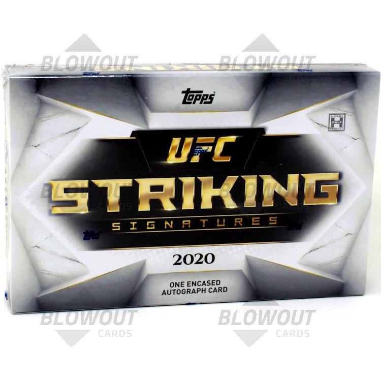 2020 Topps UFC Striking Signatures Hobby Box
