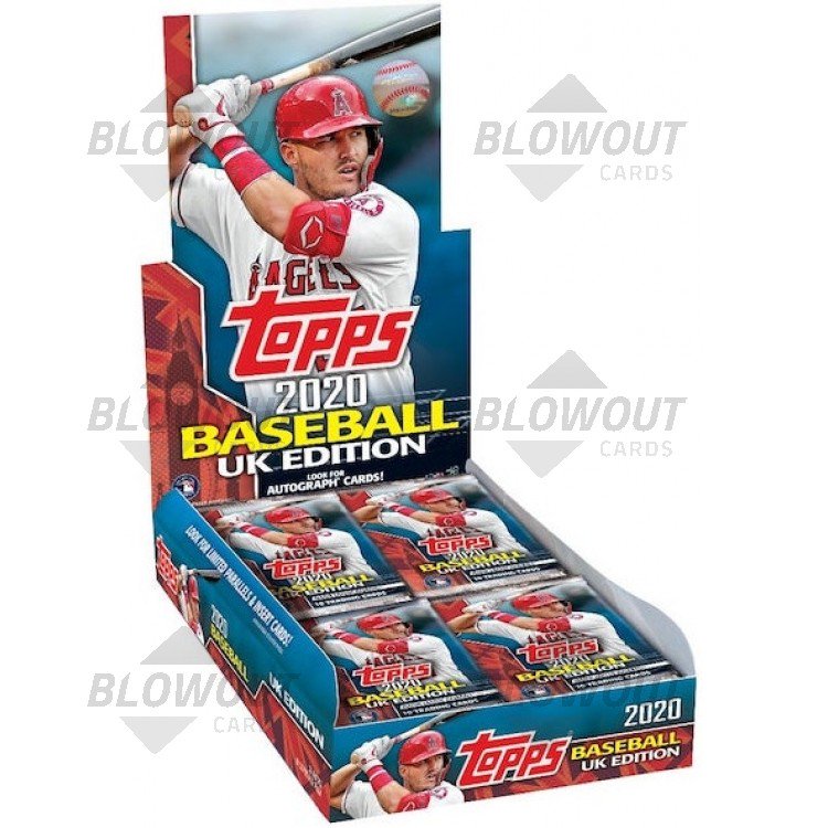 2020 Topps Baseball UK Edition Box