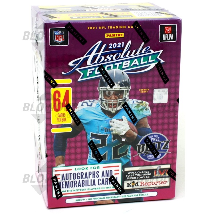 2021 Panini Absolute Football Blaster Box