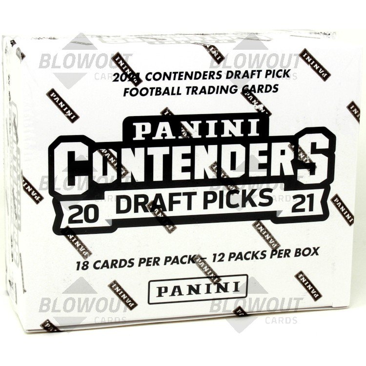2021 Panini Contenders Draft Picks Football Fat Pack Box