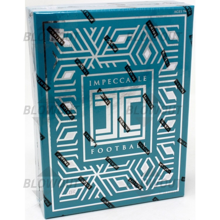 2021 Panini Impeccable Football Hobby 3 Box Case