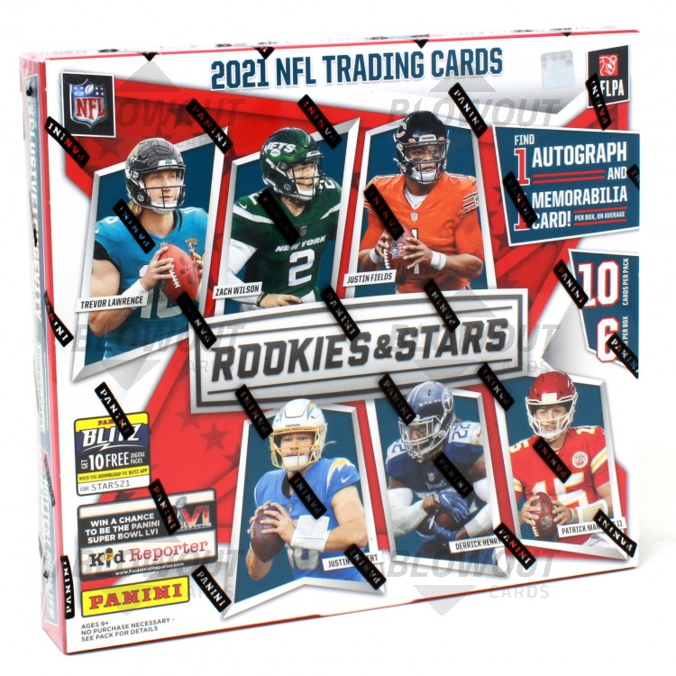 2021 Panini Rookies & Stars Football Mega Box