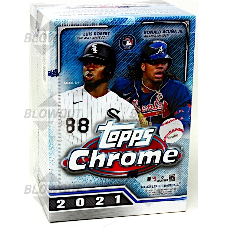 2021 Topps Chrome Baseball Blaster Box