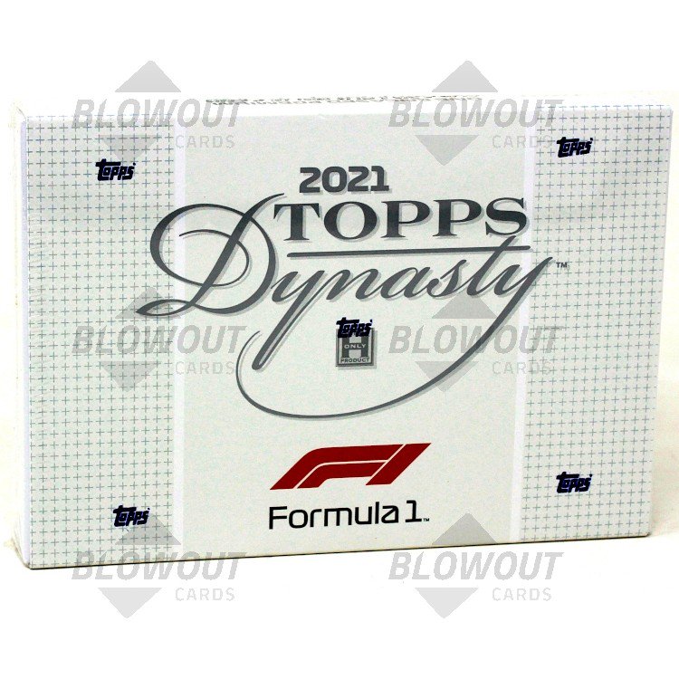 2021 Topps Dynasty Formula 1 Racing Hobby Box