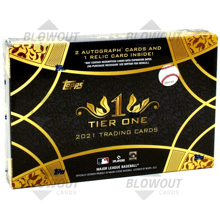 2021 Topps Tier One Baseball Hobby Box