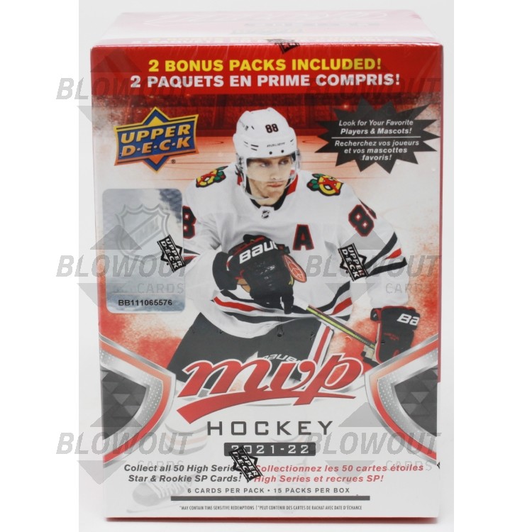 2021/22 Upper Deck MVP Hockey Blaster Box