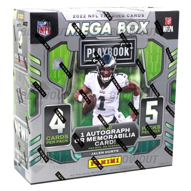 2022 Panini Playbook Football Mega Box