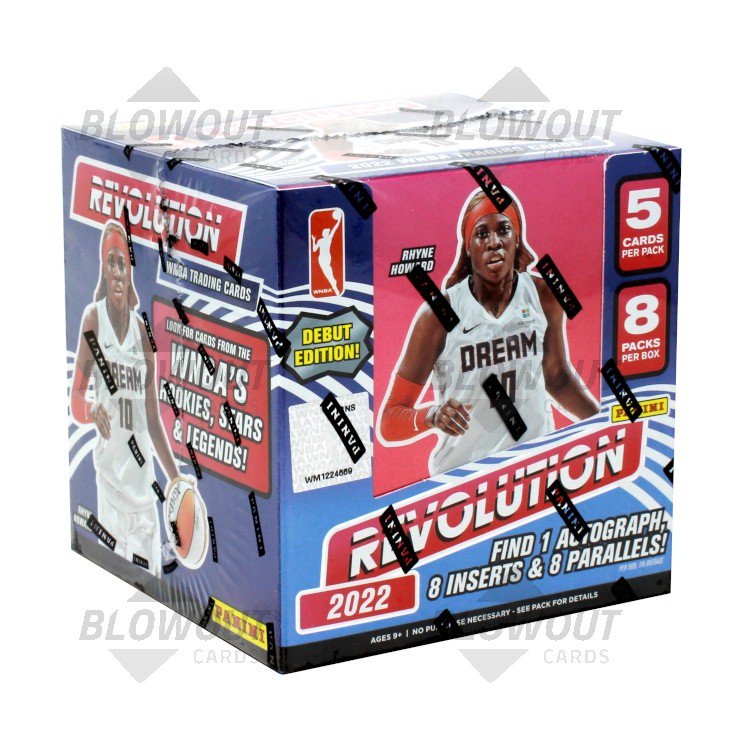 2022 Panini Revolution WNBA Basketball Hobby 8 Box Case