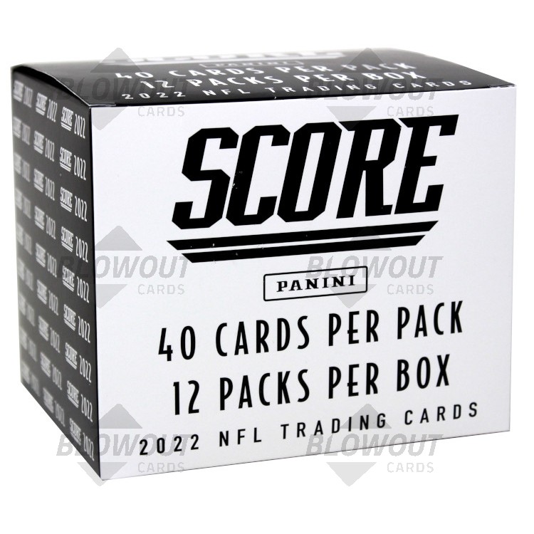 2022 Panini Score Football Fat Pack Box