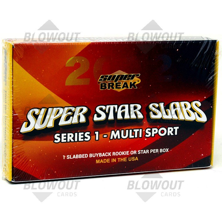 2022 Super Break SuperStar Slabs Series 1 - 10 Box Lot