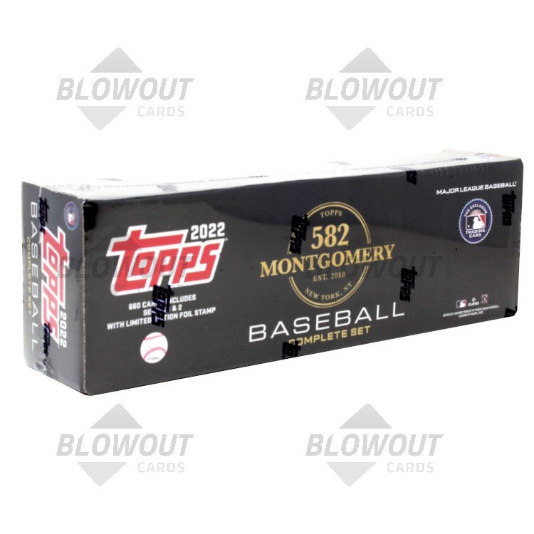 2022 Topps 582 Montgomery Club Baseball Complete Set