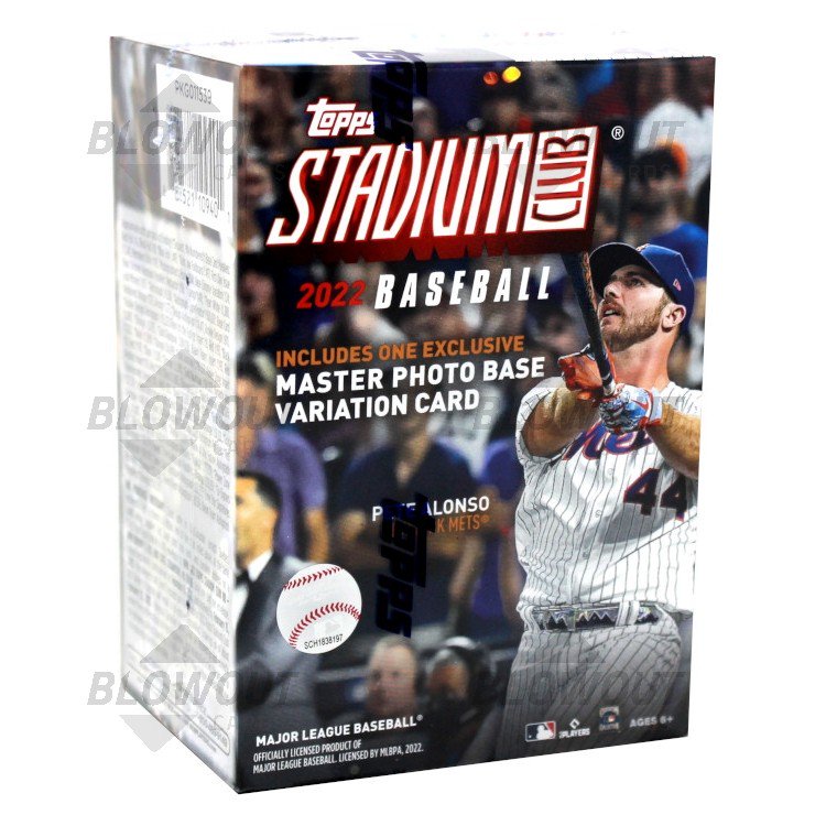 2022 Topps Stadium Club Baseball Blaster Box