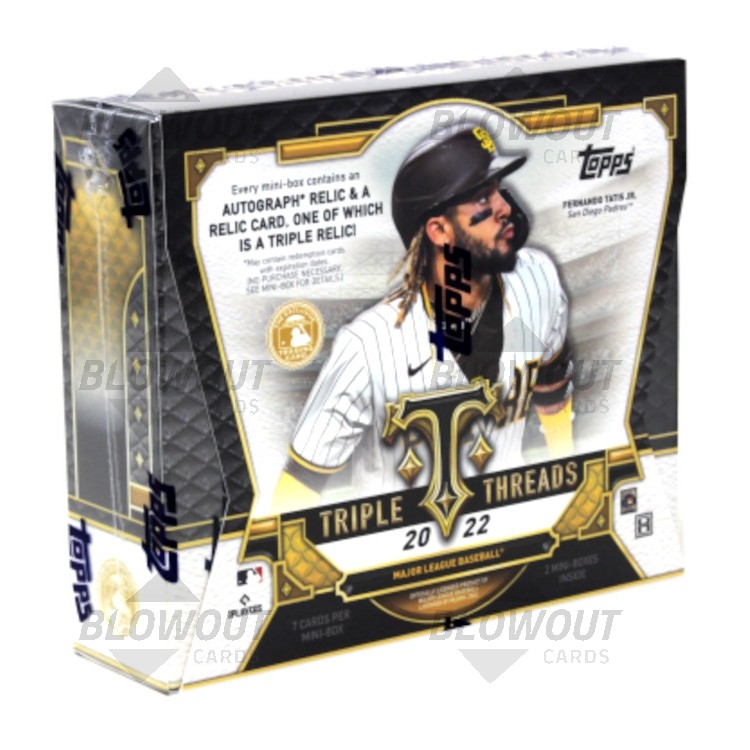 2022 Topps Triple Threads Baseball Hobby Box