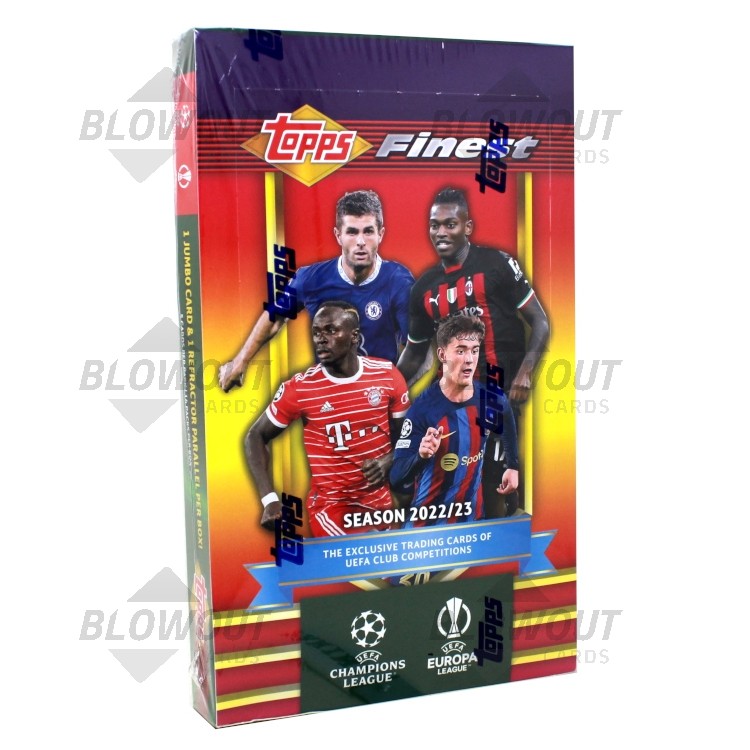 2022/23 Topps UEFA Champions League Finest Flashback Soccer 6 Box Case