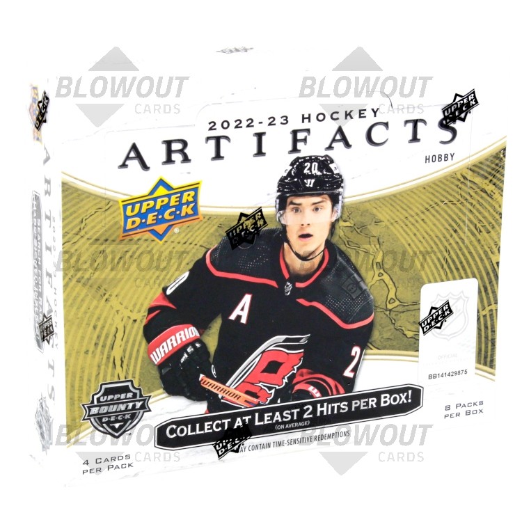2022 23 Upper Deck Artifacts Hockey Hobby 10 Box Case