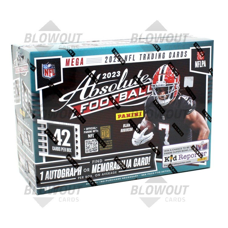 2023 Panini Absolute Football Hobby Mega Box