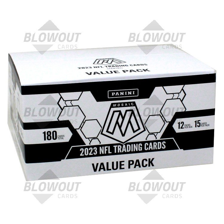 2023 Panini Mosaic Football Value Pack Box