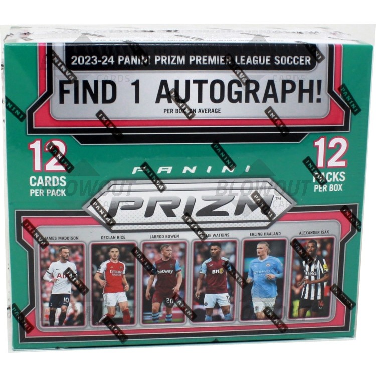 2023/24 Panini Prizm Premier League Soccer Hobby 12 Box Case
