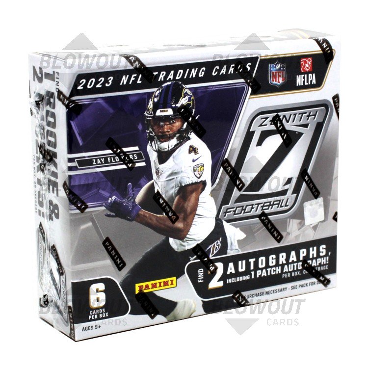 2023 Panini Zenith Football Hobby 12 Box Case