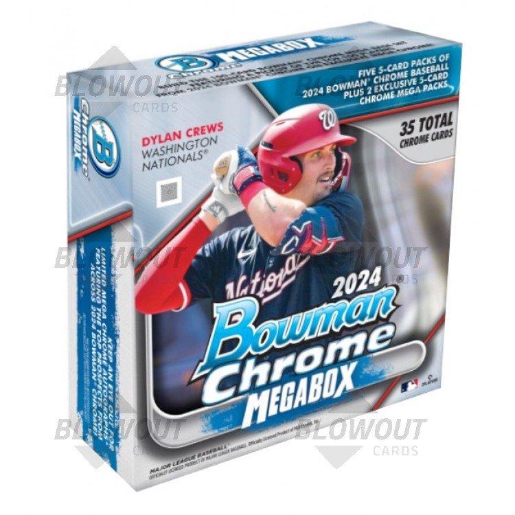 2024 Bowman Chrome Baseball Mega 20 Box Case