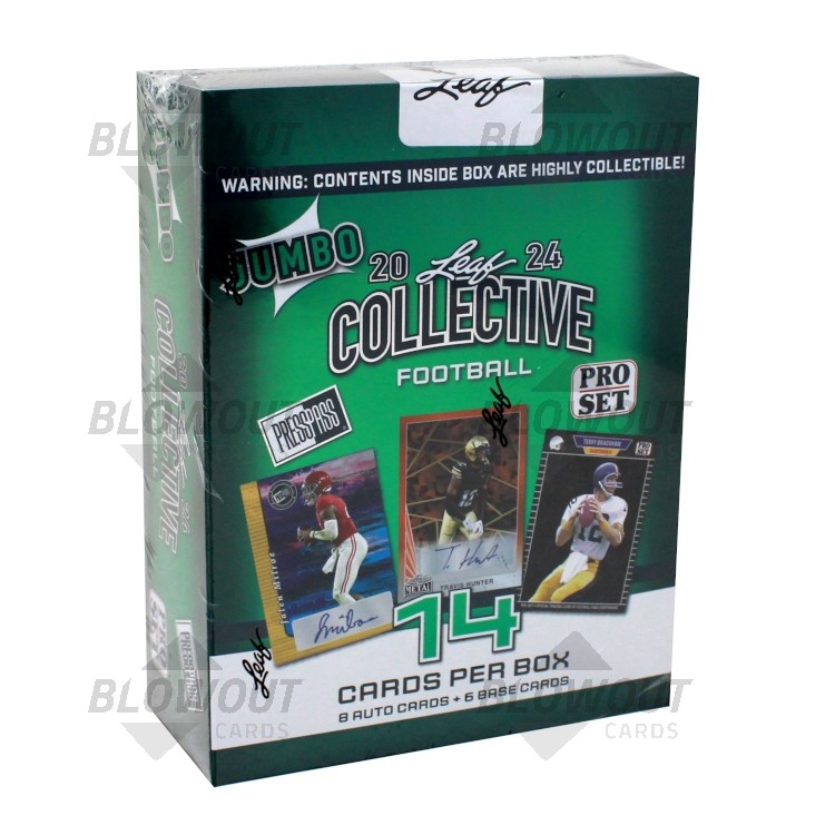 2024 Leaf Collective Football Jumbo Box