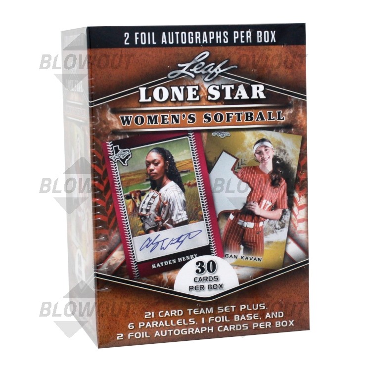 2024 Leaf Lone Star Women's Softball Box