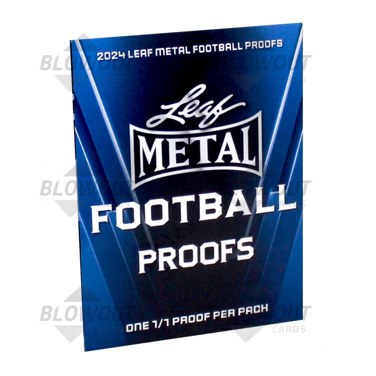 2024 Leaf Metal Football Pre-Production Proof Pack