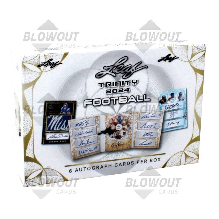 2024 Leaf Trinity Football Hobby Box