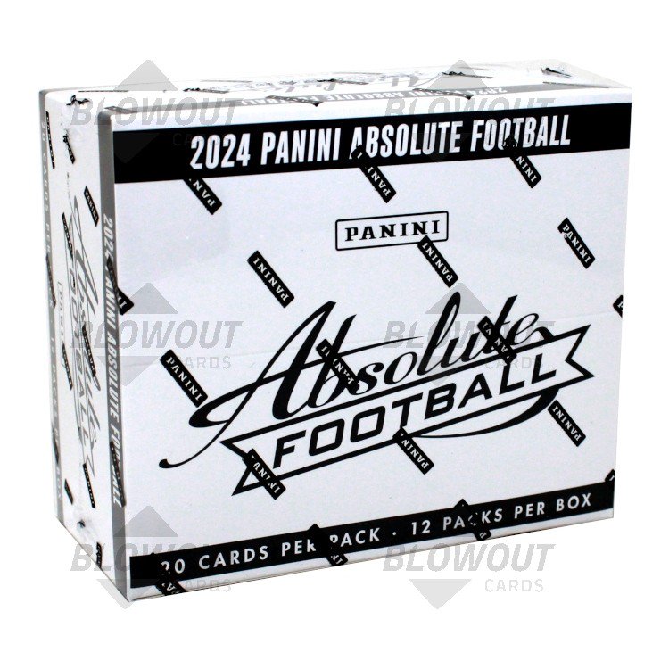 2024 Panini Absolute Football Fat Pack 20 Box Case