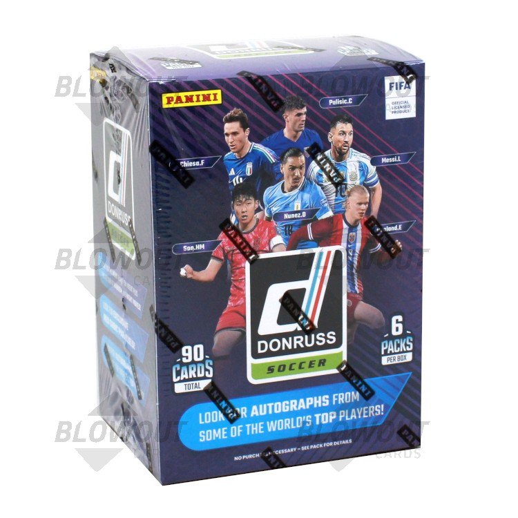 2024/25 Panini Donruss Soccer Red Cubic Blaster Box
