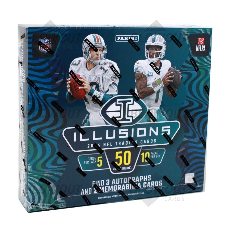 2024 Panini Illusions Football Hobby 16 Box Case