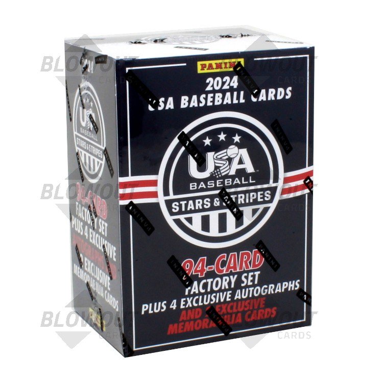 2024 Panini Stars and Stripes Baseball Factory Set 20 Box Case